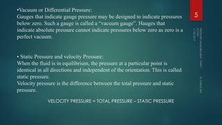 Pressure Measurement Part I | PDF