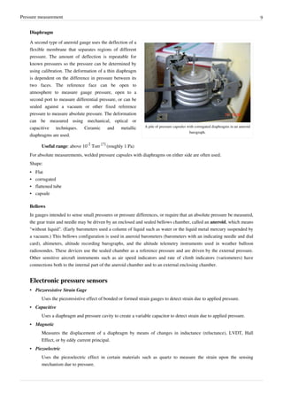 Pressure measurement | PDF