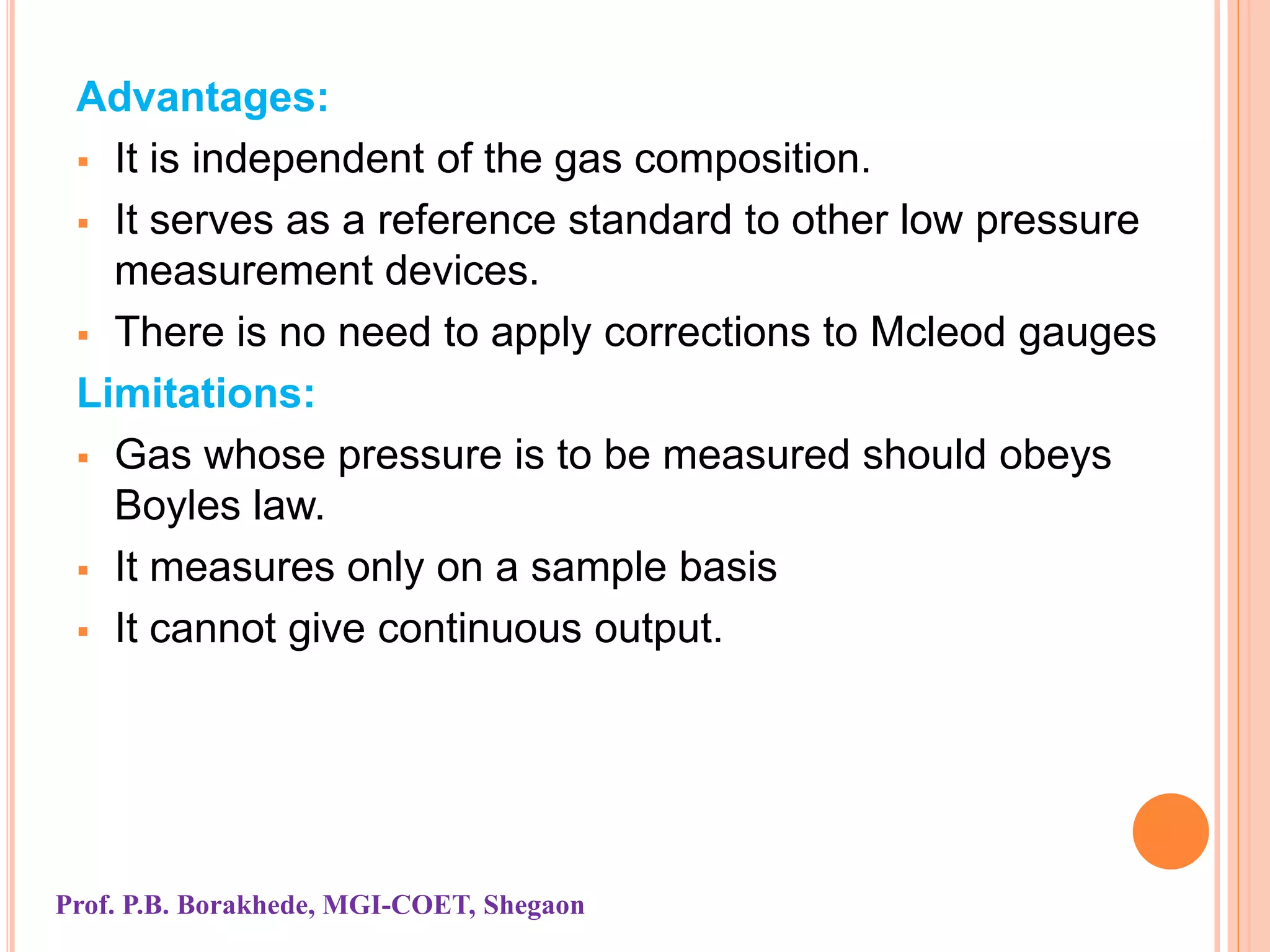 Pressure measurement gauges | PPSX
