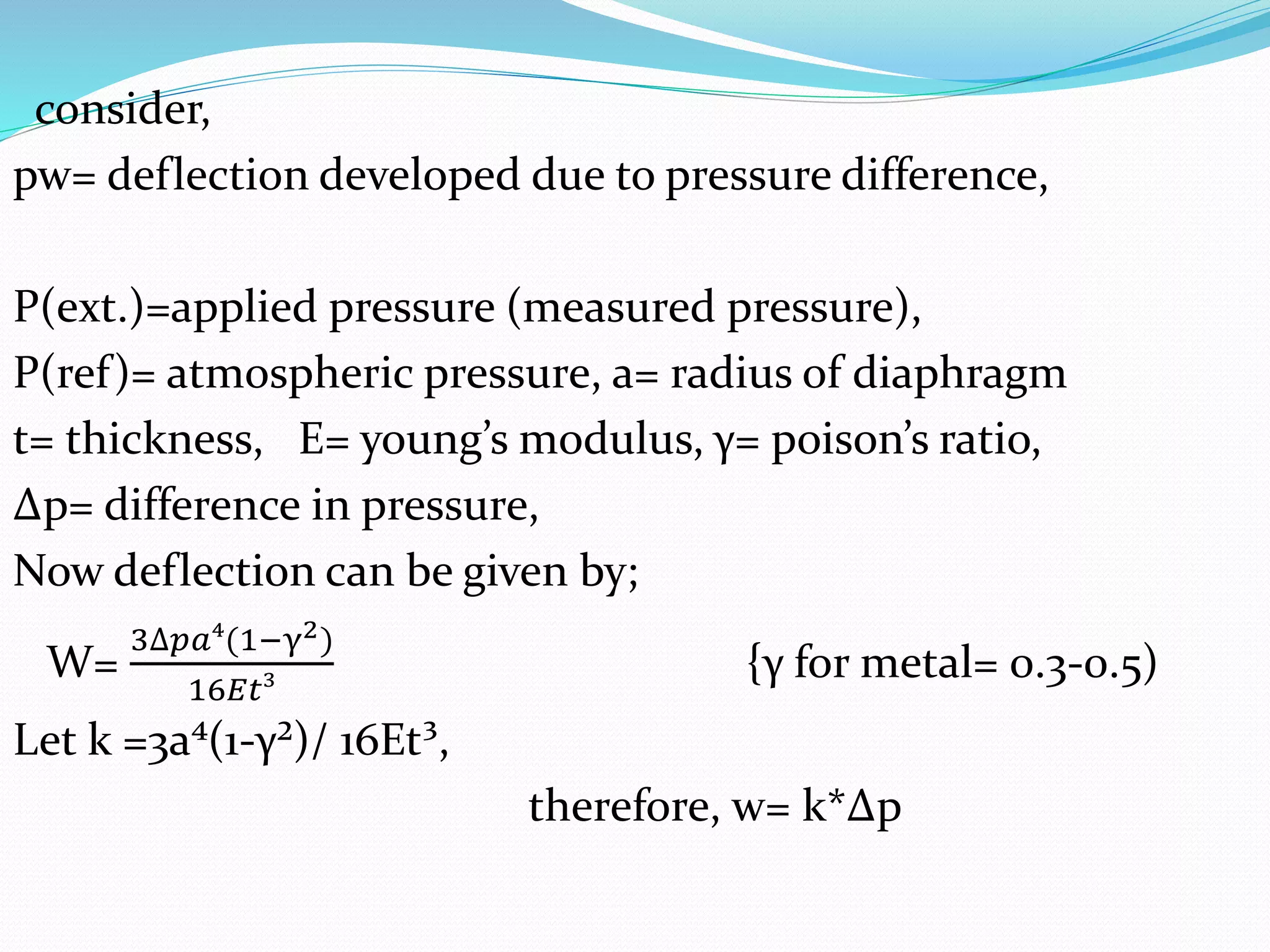 Pressure measuring devices | PPTX