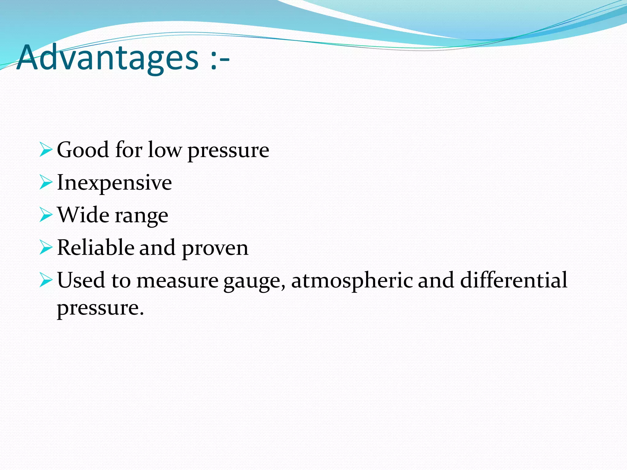 Pressure measuring devices | PPTX
