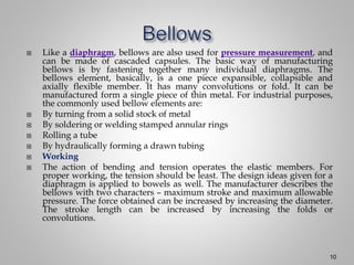 Pressure measuring devices | PPTX | Physics | Science