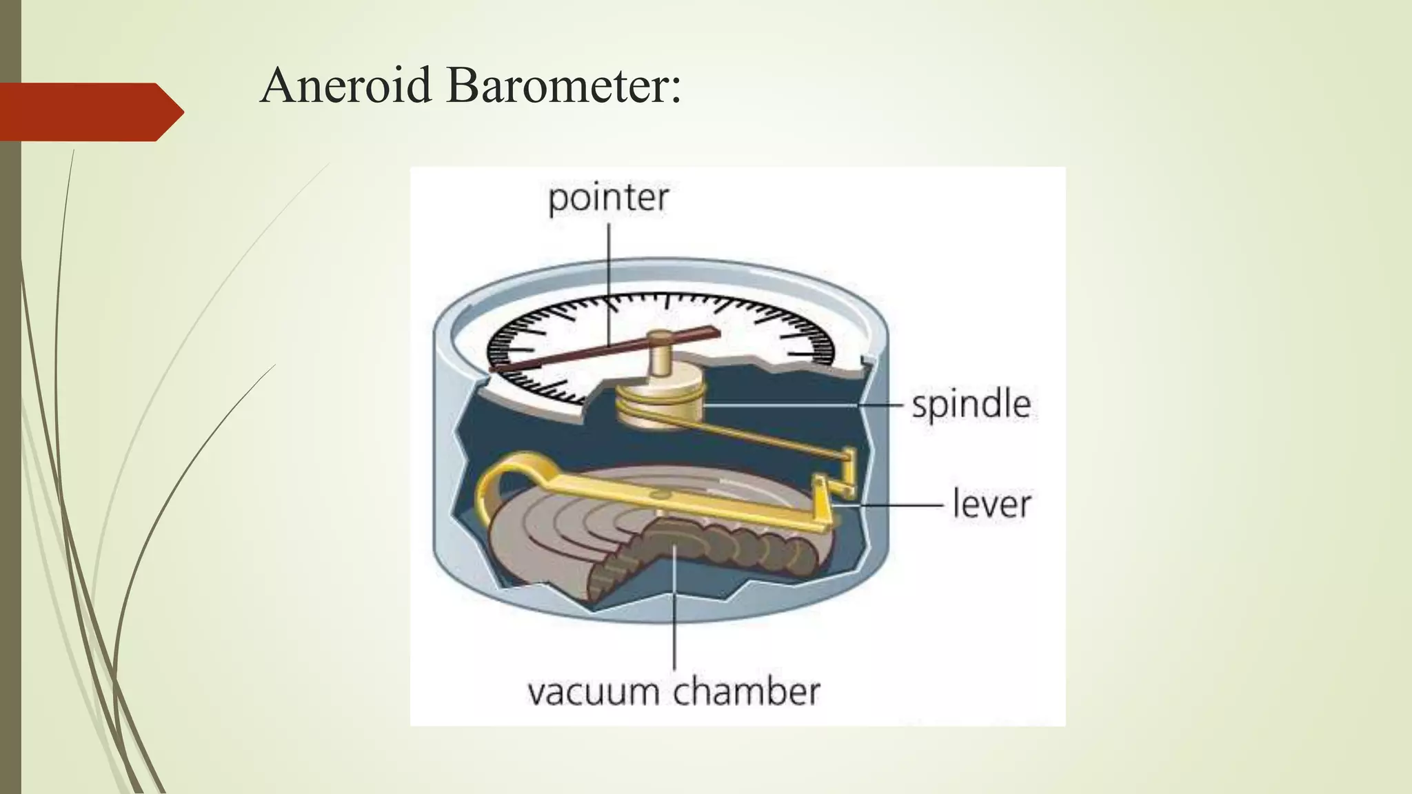 Pressure measuring devices presentation | PPTX