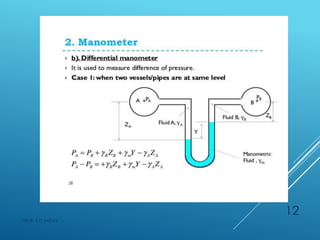 Pressure measuring instruments | PDF