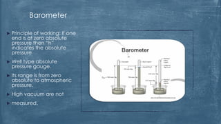 Pressure measuring Devices (MENOMETER ) | PPT
