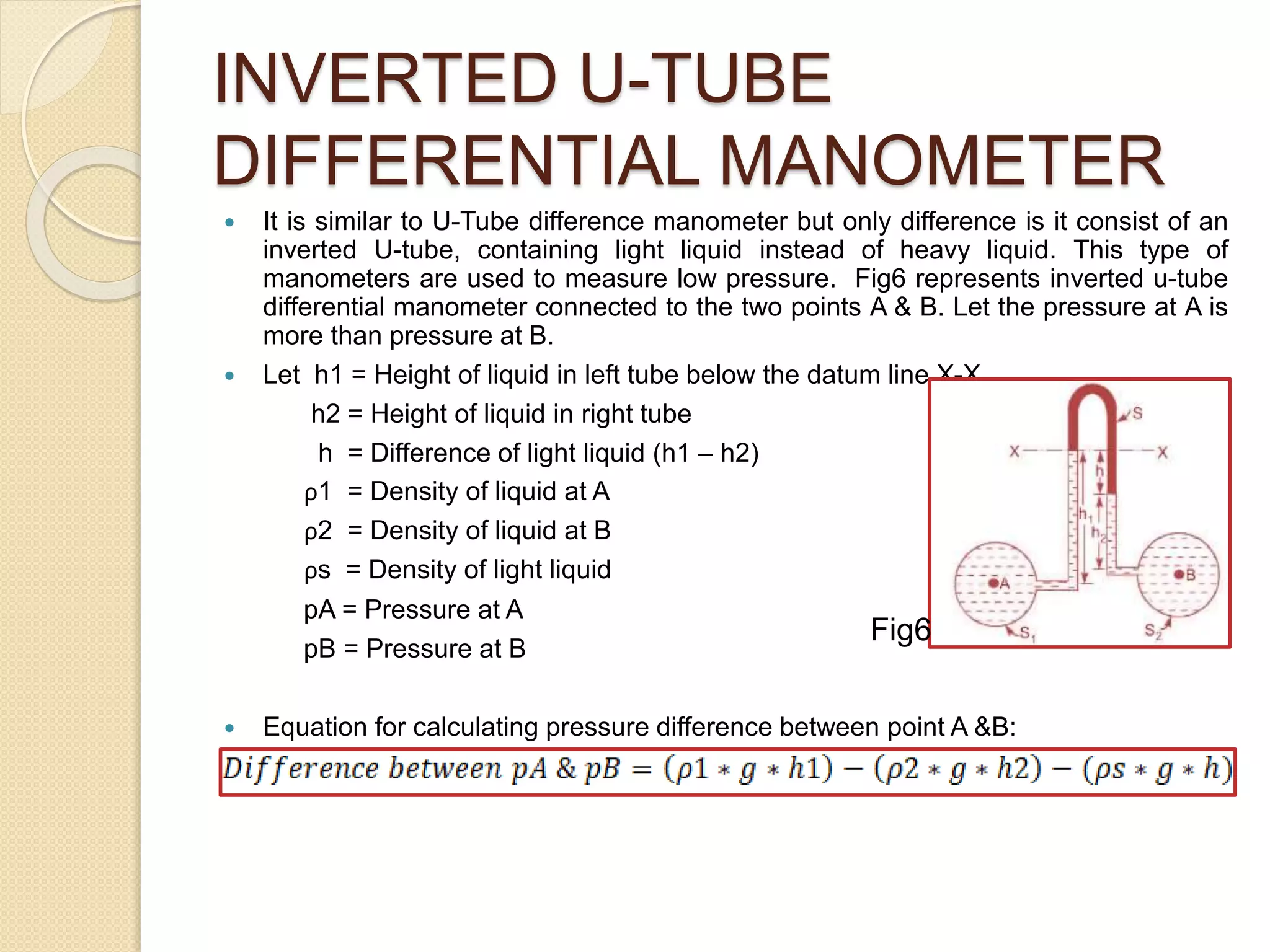 Pressure measurment devices | PPT