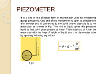 Pressure measurment devices | PPT