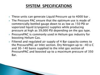 Pressure pac | PPT