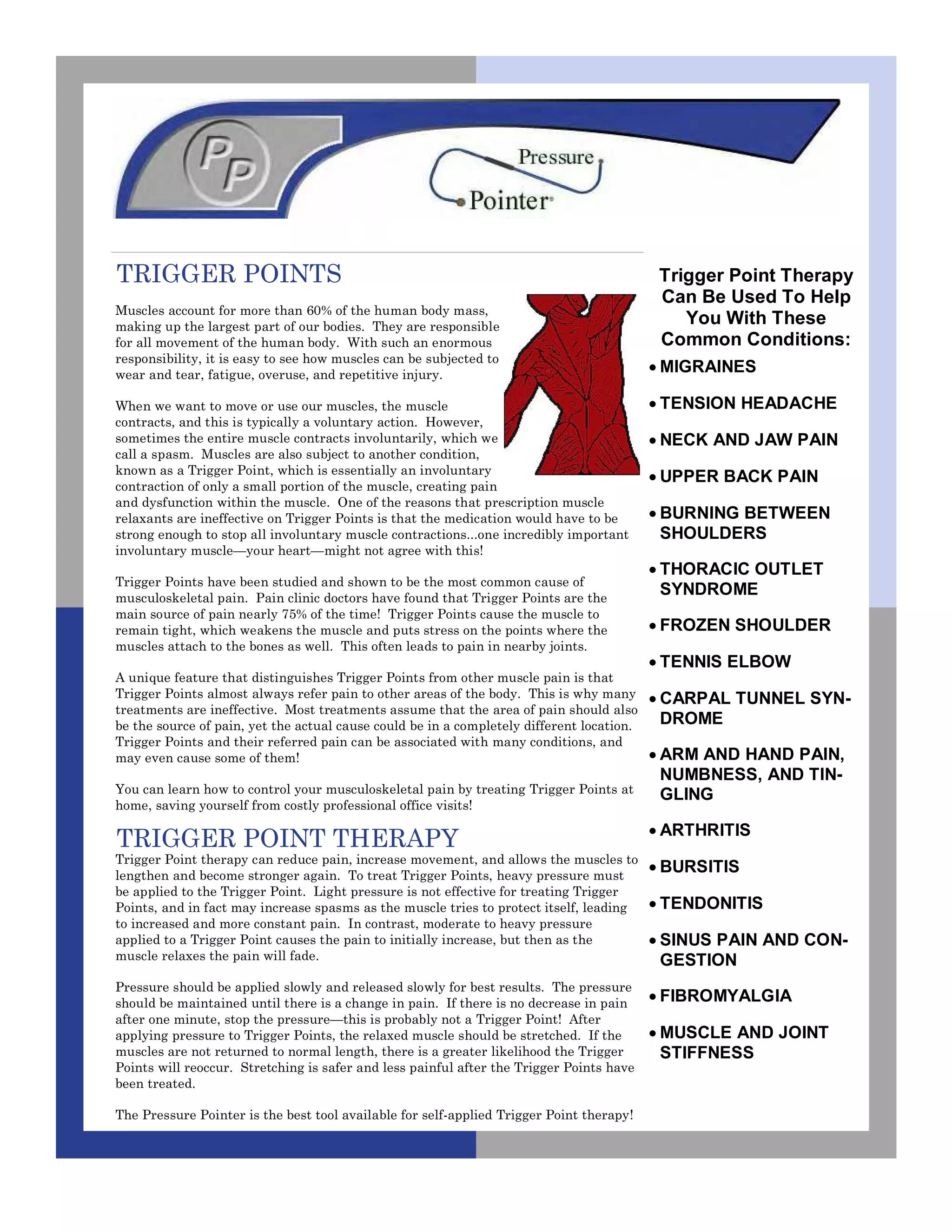 Pressure pointermanual | PDF