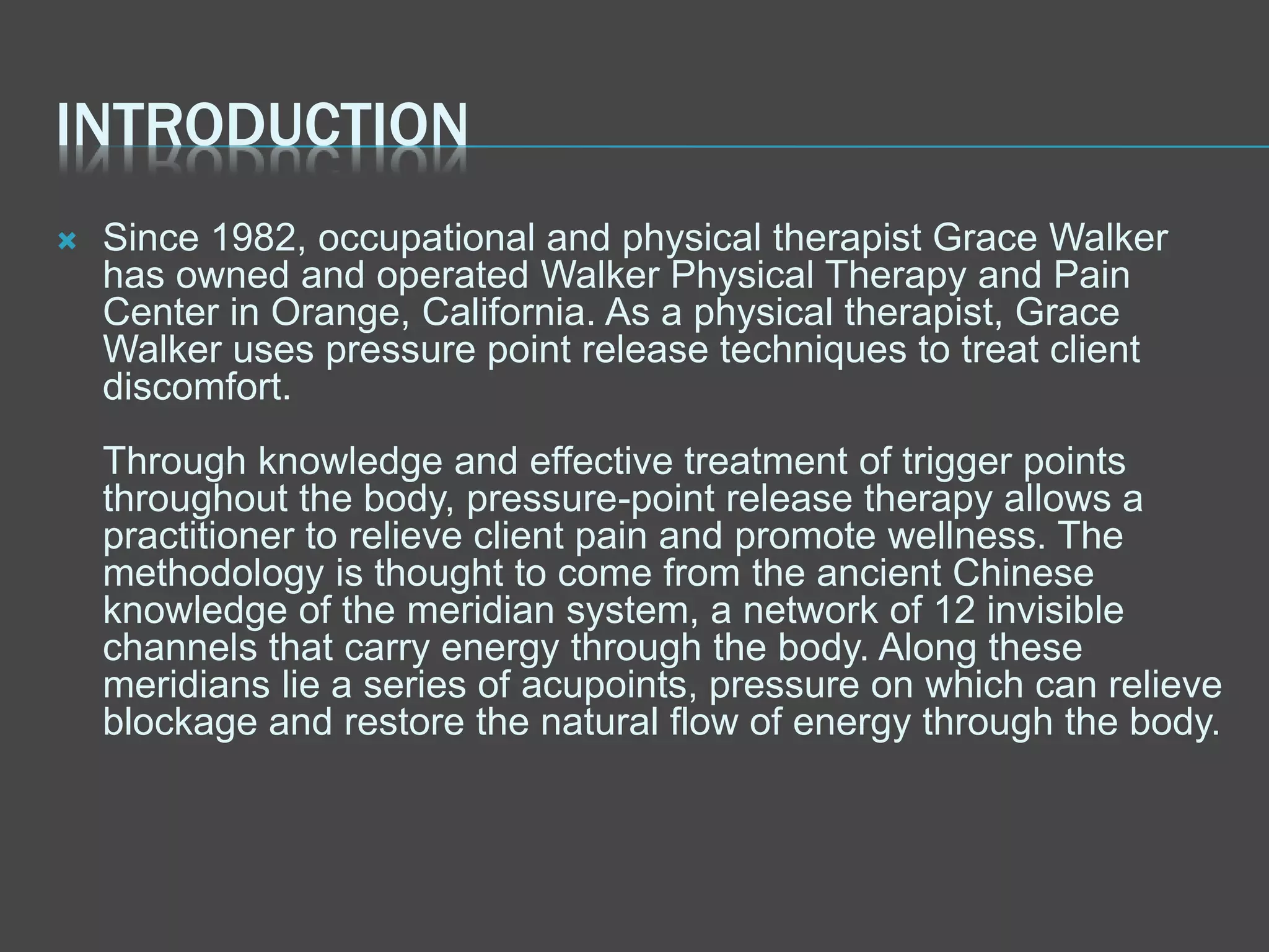 Pressure Point Release - How It Works | PPTX