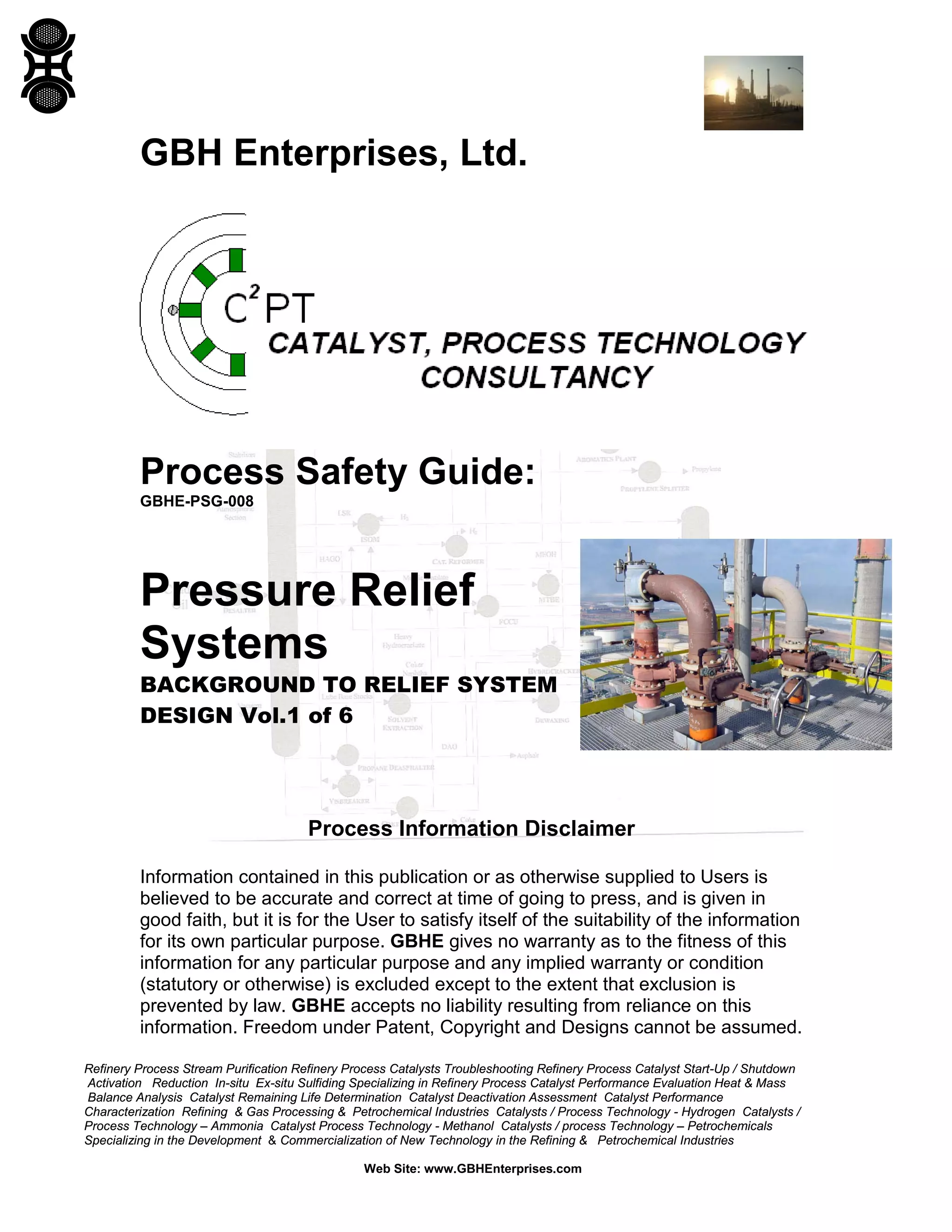 Pressure Relief Systems | PDF
