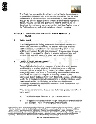 Pressure Relief Systems | PDF