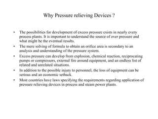 Pressure Reliveing Devices1 | PPT