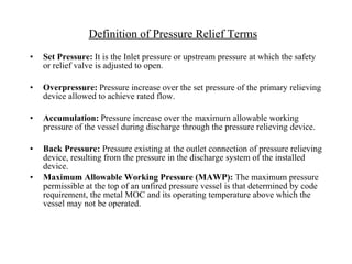 Pressure Reliveing Devices1 | PPT