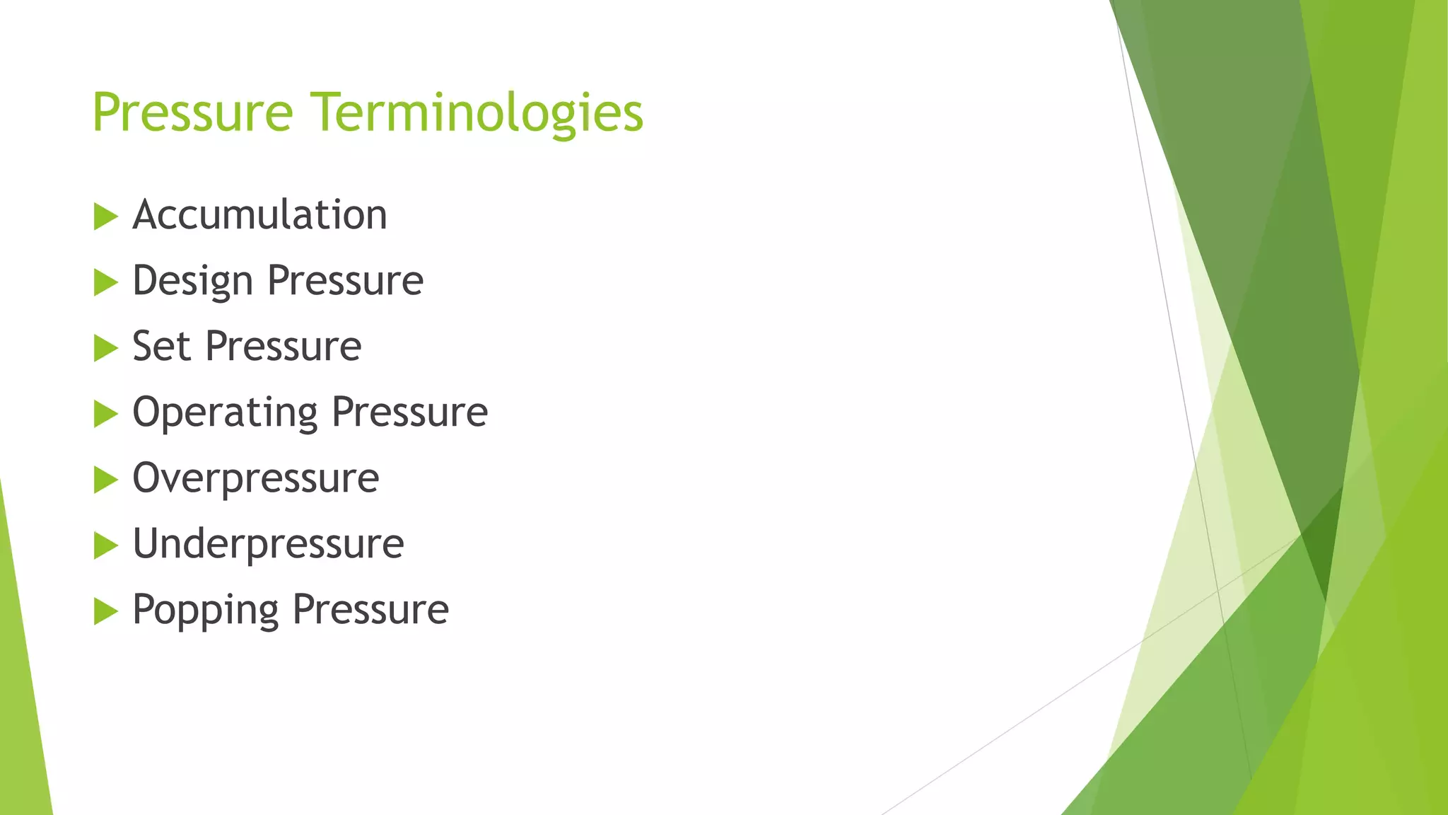 Pressure safety devices | PPTX
