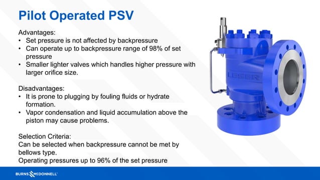 Pressure Safety & Relief Conventional and Bellow Valves.pptx | First ...