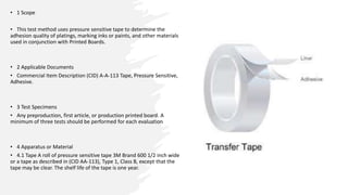 How determine Adhesion | PPT
