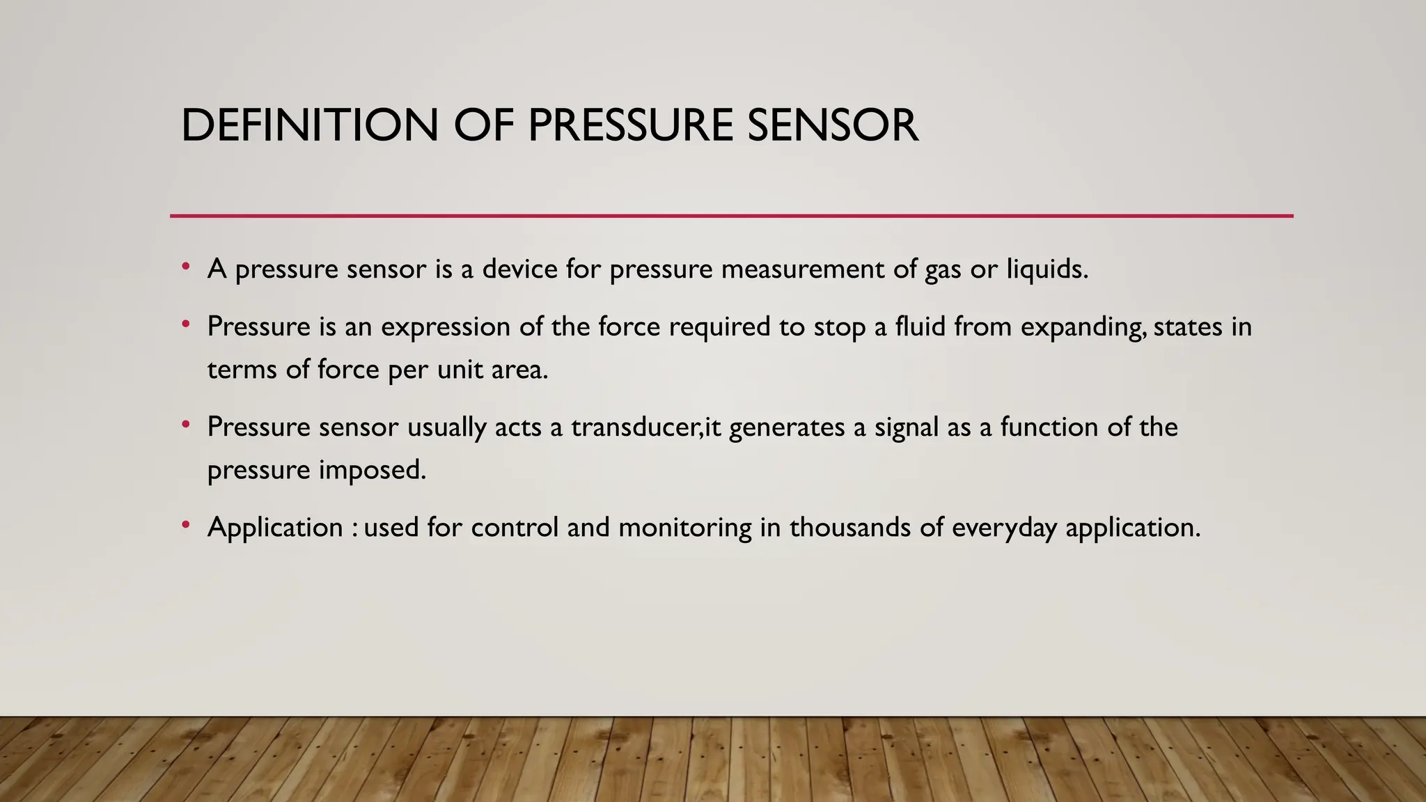 pressure sensor.pptx.................... | PPTX