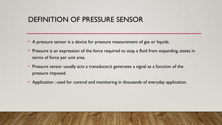 pressure sensor.pptx.................... | PPT