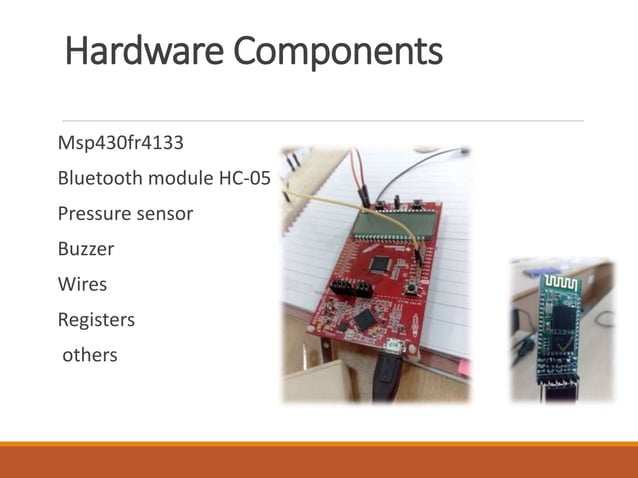 Pressure Sensored Alarm Clock | PPT
