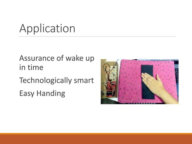 Pressure Sensored Alarm Clock | PPT