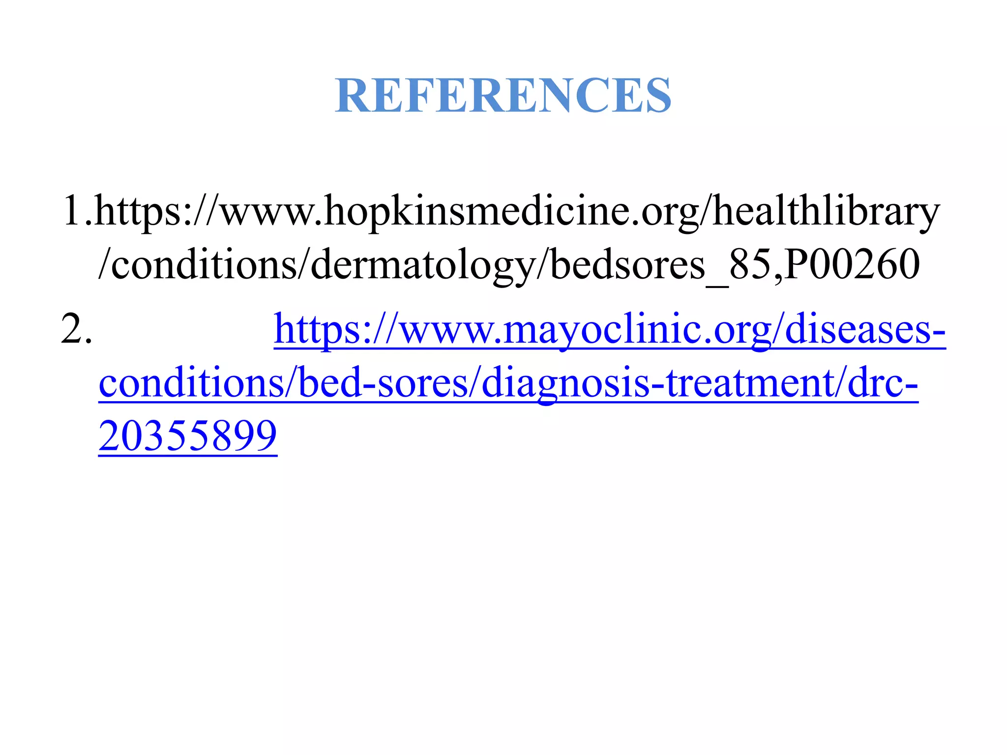 Pressure sore or bed sore or decubitus ulcer ppt | PPTX