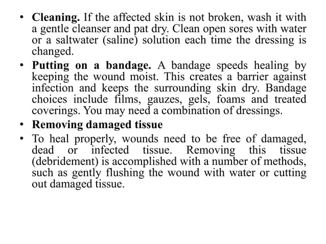 Pressure sore or bed sore or decubitus ulcer ppt | PPTX | Skin and ...