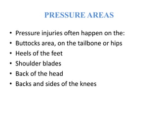 Pressure sore or bed sore or decubitus ulcer ppt | PPTX