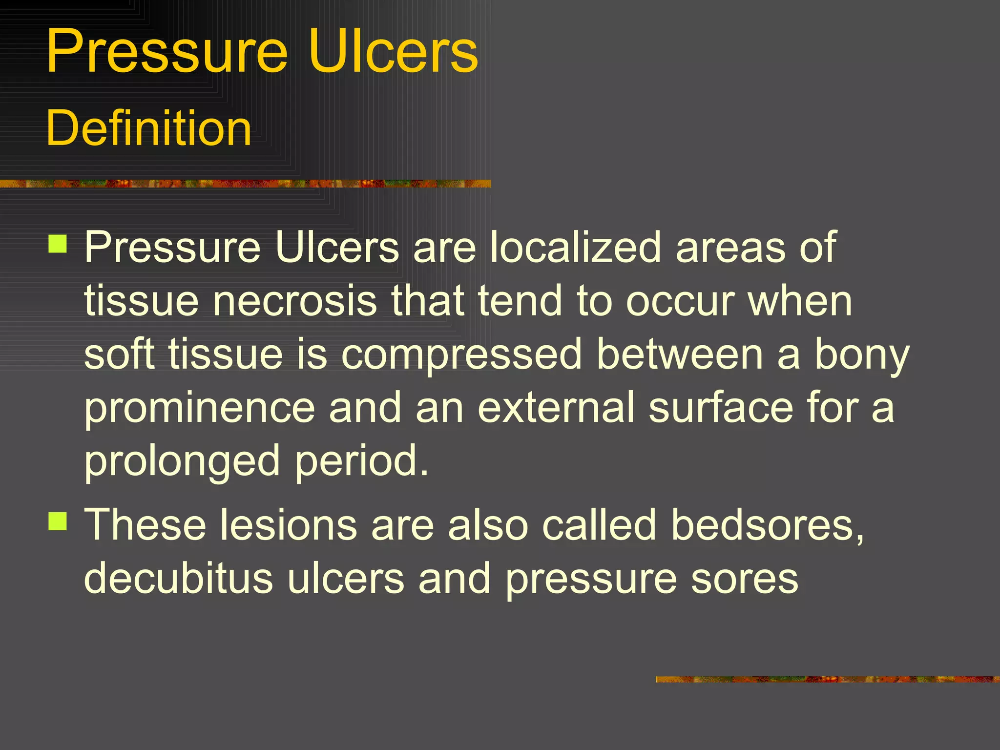 Pressure Sores | PPT