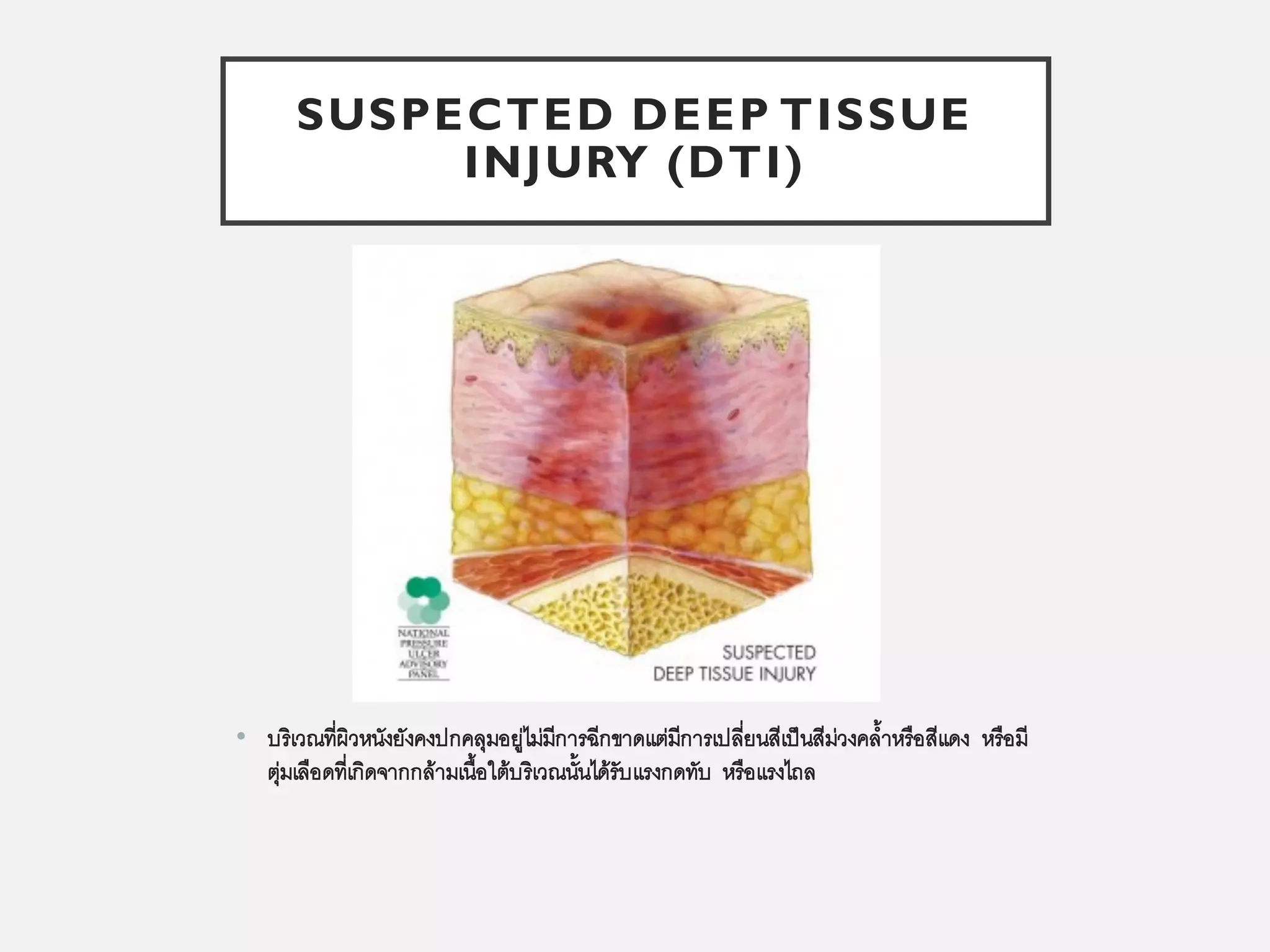 Pressure sore diagnosis and management for medical student | PDF
