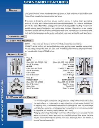GWC Valve International Pressure Seal Valves | PDF