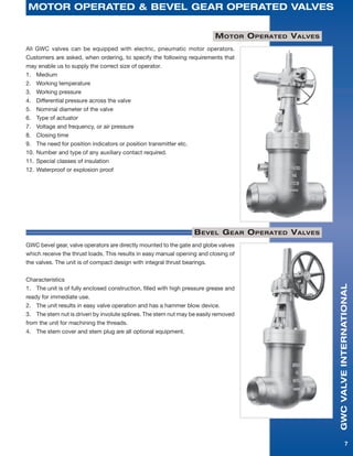 GWC Valve International Pressure Seal Valves | PDF