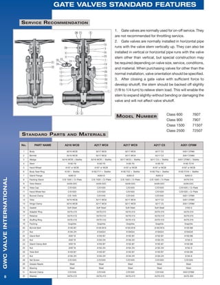 GWC Valve International Pressure Seal Valves | PDF