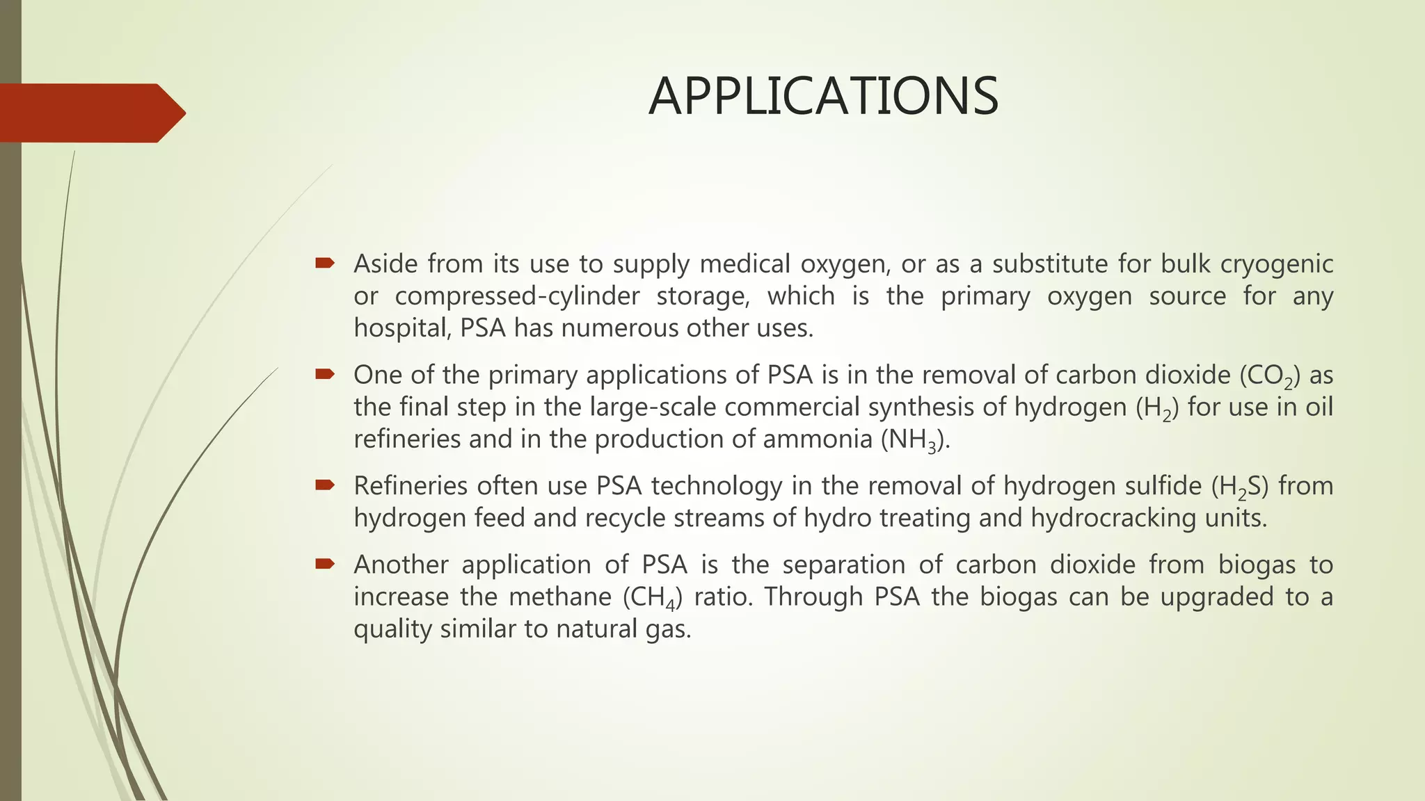 Pressure swing adsorption | PPTX