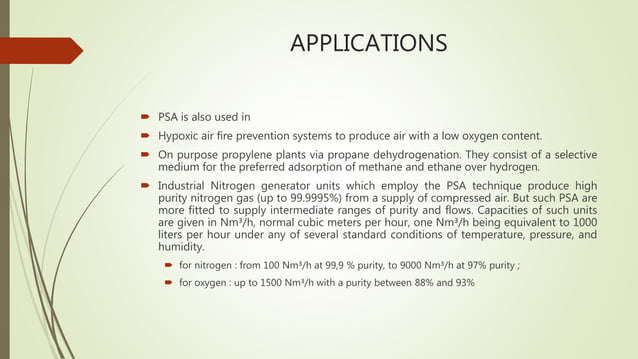 Pressure swing adsorption | PPTX