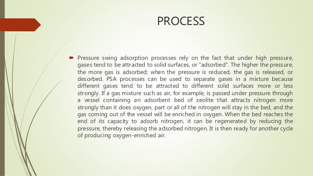 Pressure swing adsorption
