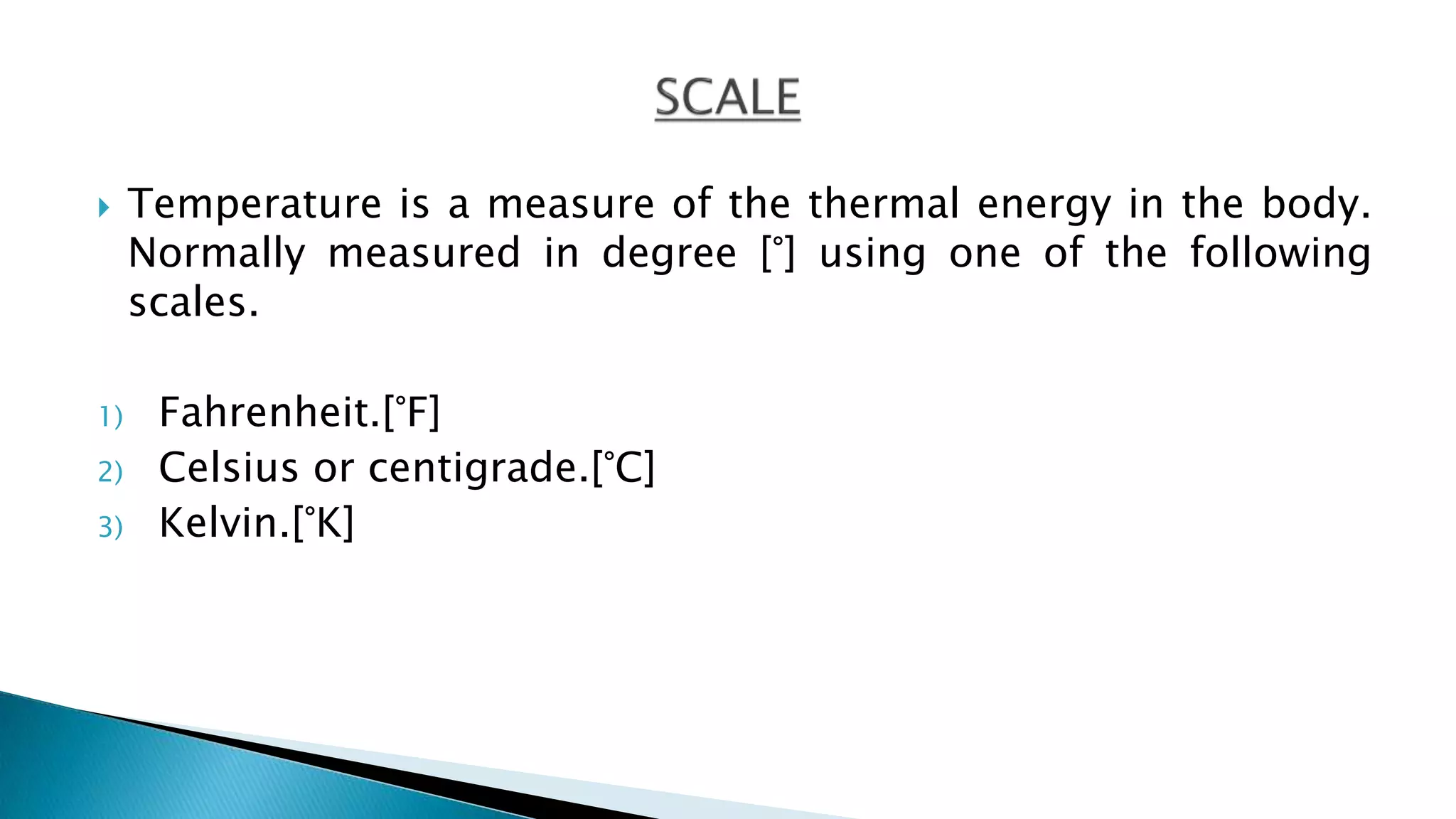 Pressure swing thermometer | PPTX