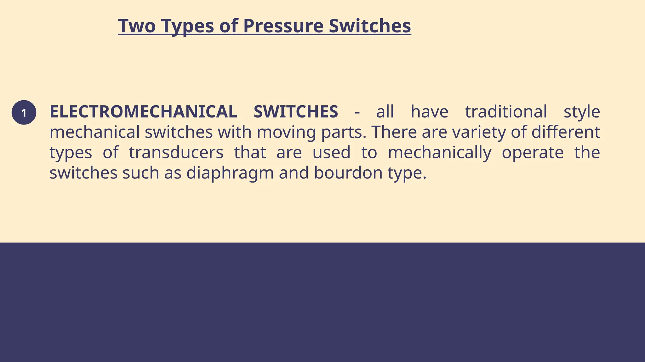 PRESSURE SWITCH.pptx the importance of pressure switch | PPTX