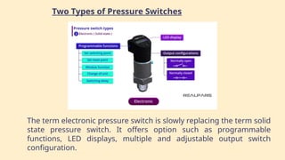 PRESSURE SWITCH.pptx the importance of pressure switch | PPTX