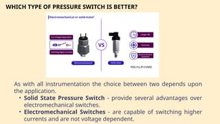 PRESSURE SWITCH.pptx the importance of pressure switch | PPTX