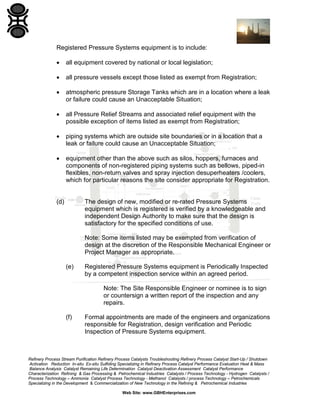 Pressure Systems, Pressure Relief Streams & Protective Devices ...