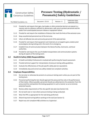 Pressure testing | PDF