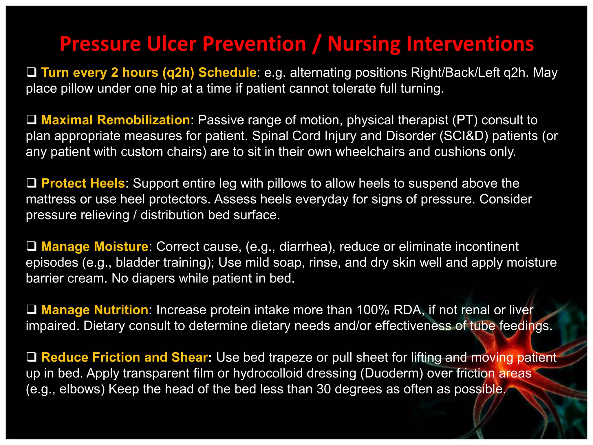 Pressure ulcer assessment and management | PPTX