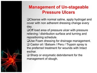 Pressure ulcer assessment and management | PPTX