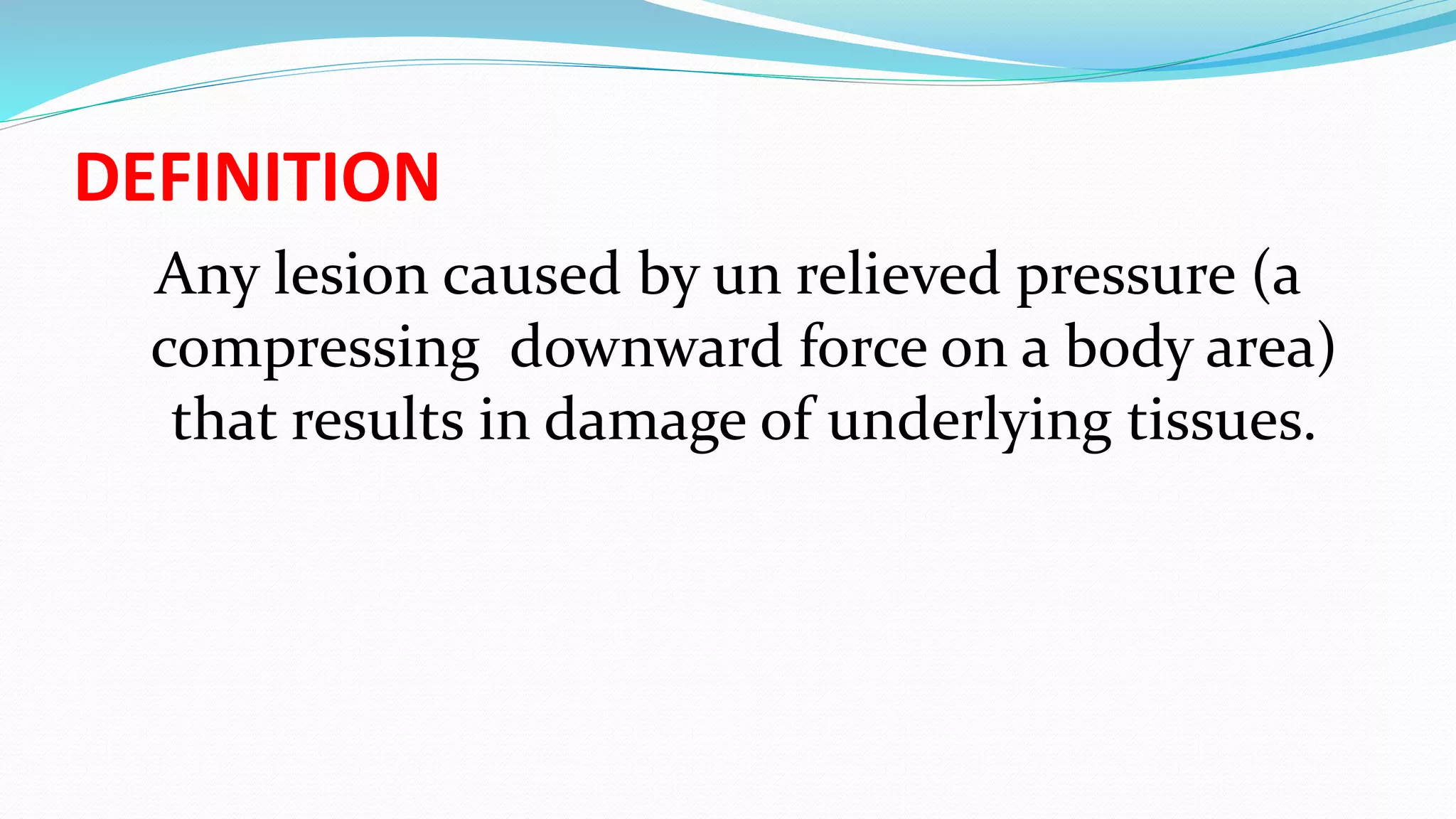 Pressure ulcer ppt | PPTX