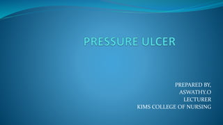 Pressure ulcer ppt | PPTX