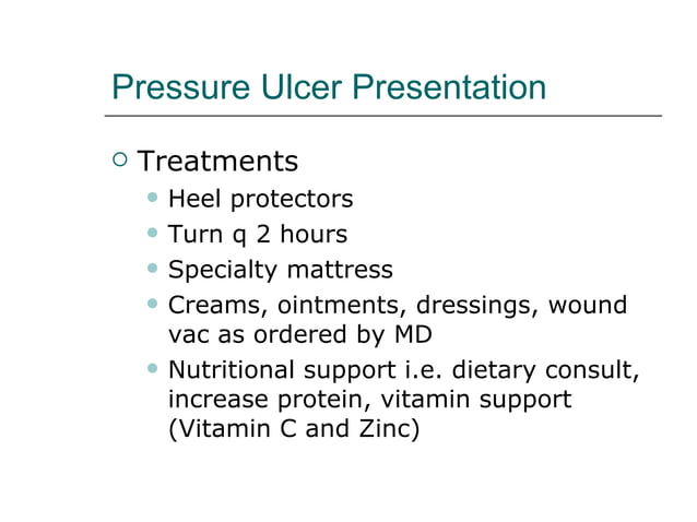 Pressure ulcer presentation3 | PPT | First Aid | Injuries