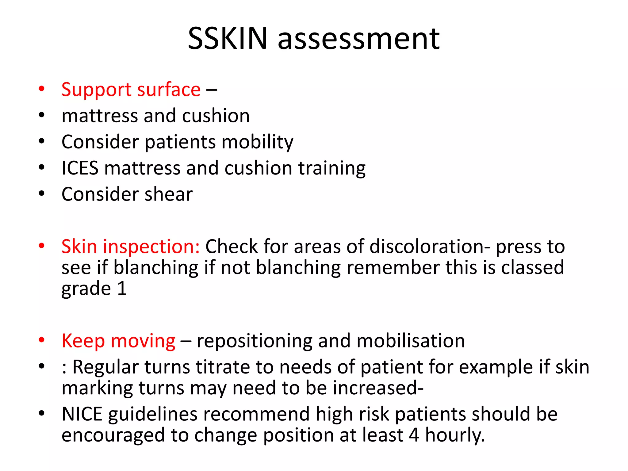 Pressure ulcer prevention | PPTX
