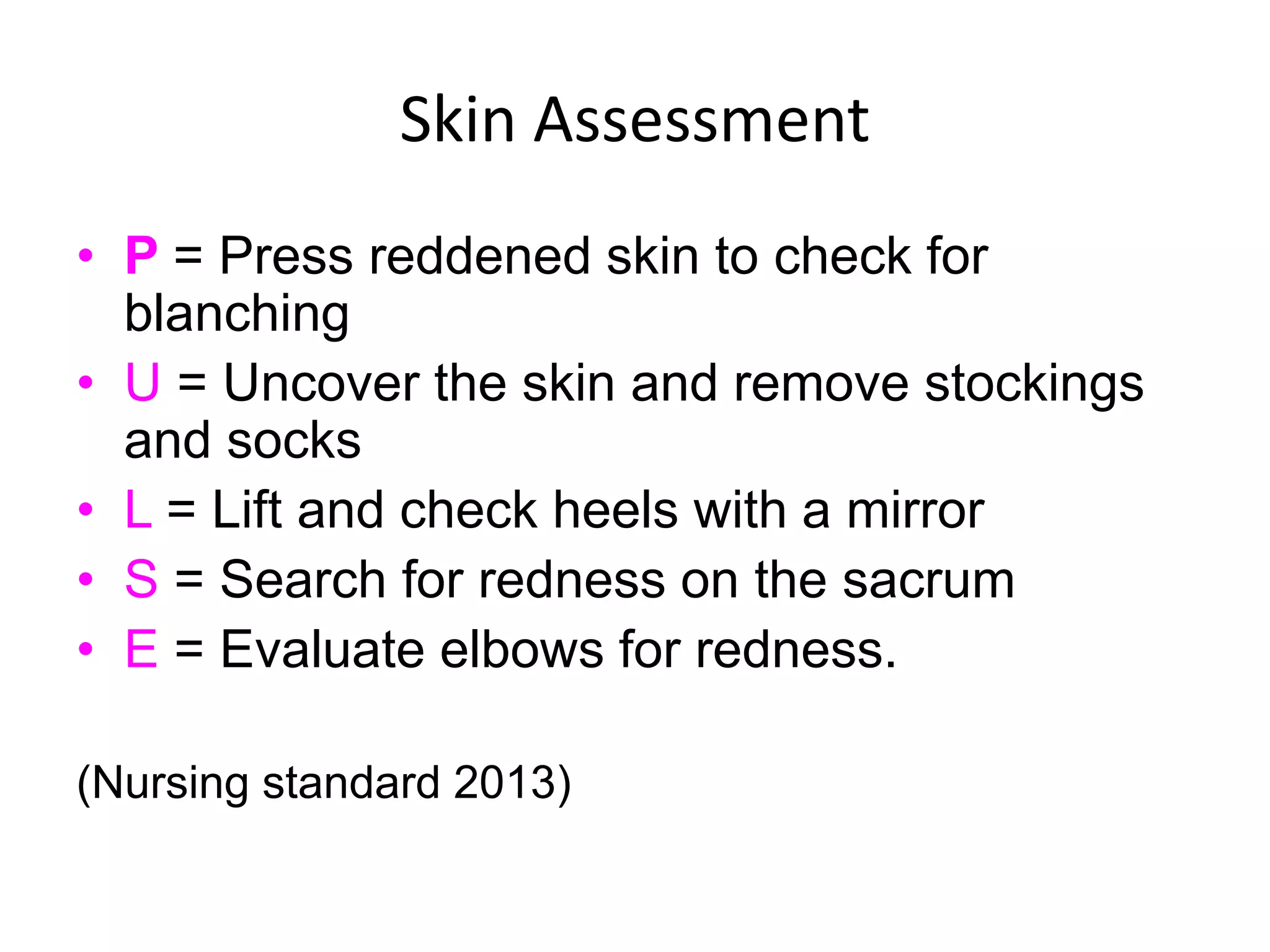 Pressure ulcer prevention | PPTX