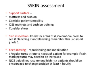 Pressure ulcer prevention | PPTX